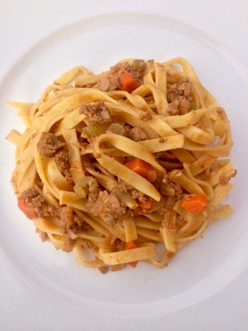Authentic Tagliatelle alla Bolognese - Tastefully Grace