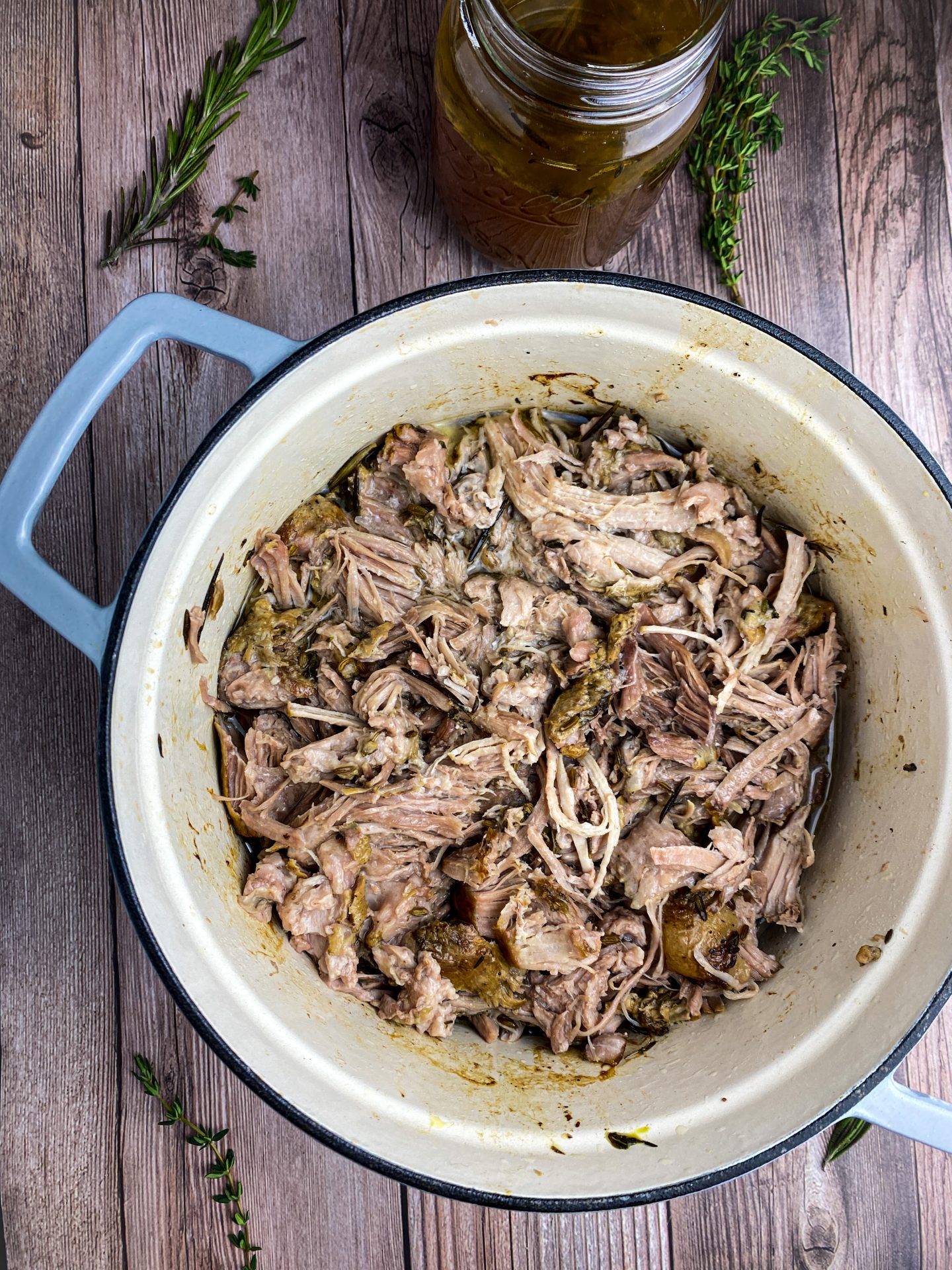 Best Ever Slow Cooked Italian Pulled Pork - Tastefully Grace