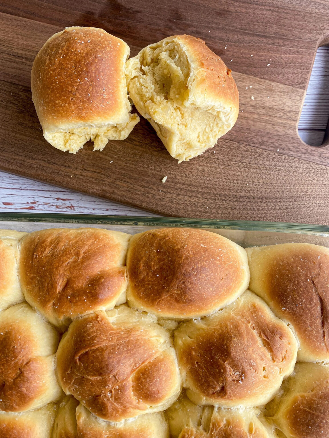 Buttery Parker House Rolls - Tastefully Grace