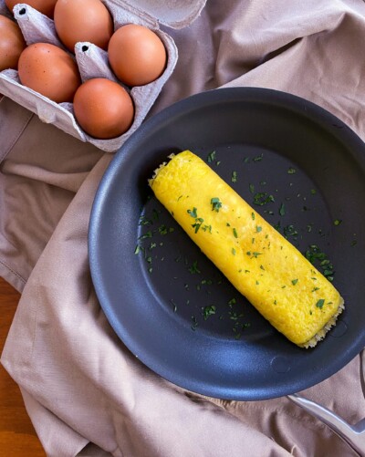 Classic French Omelette Recipe - Tastefully Grace