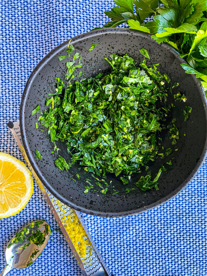 Classic Gremolata Recipe - Tastefully Grace
