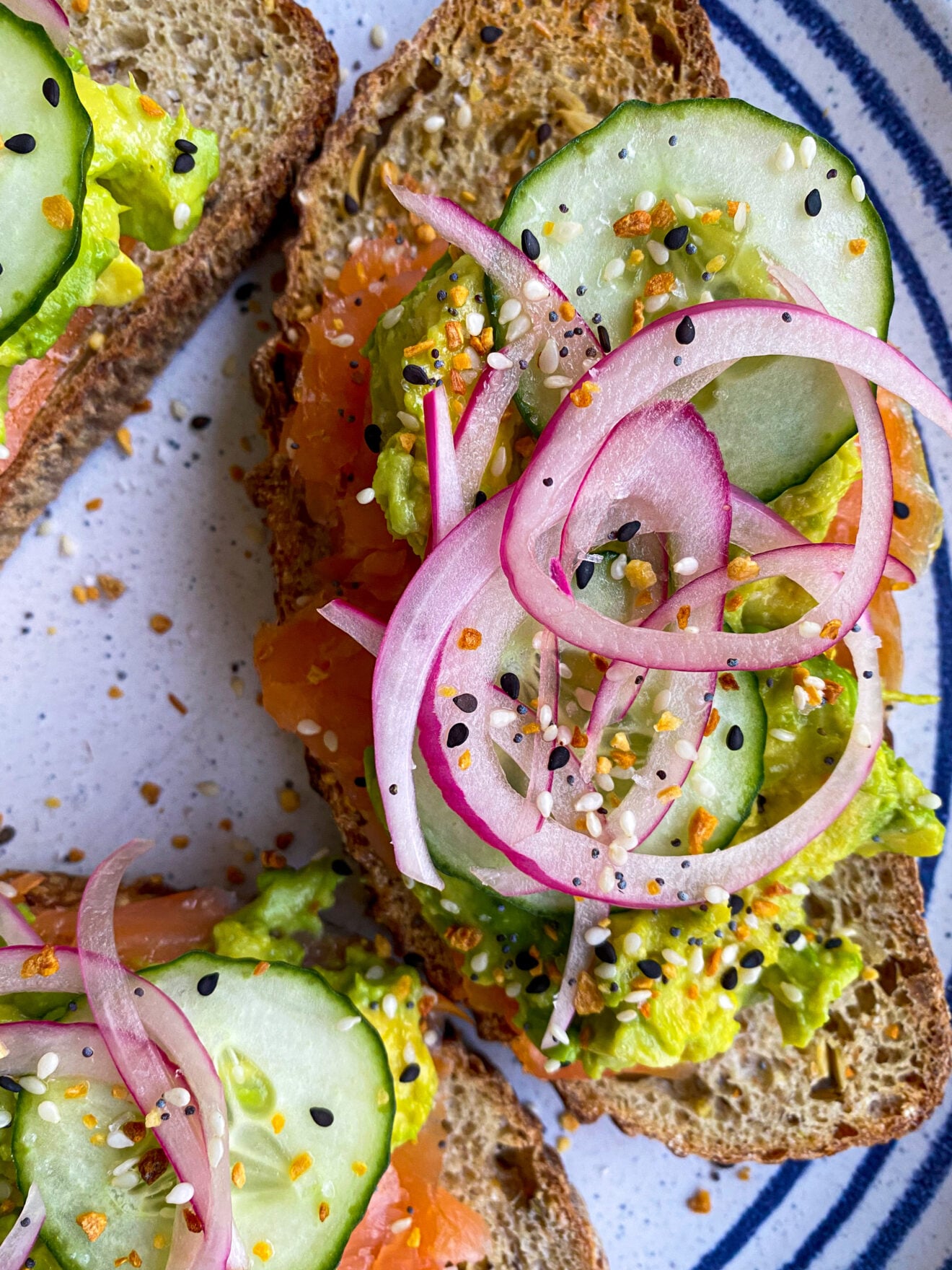 The Ultimate Smoked Salmon Avocado Toast - Tastefully Grace