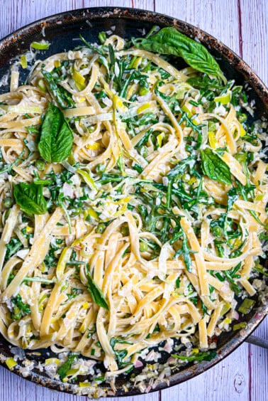 Lemon Pasta (Pasta al Limone) - Tastefully Grace