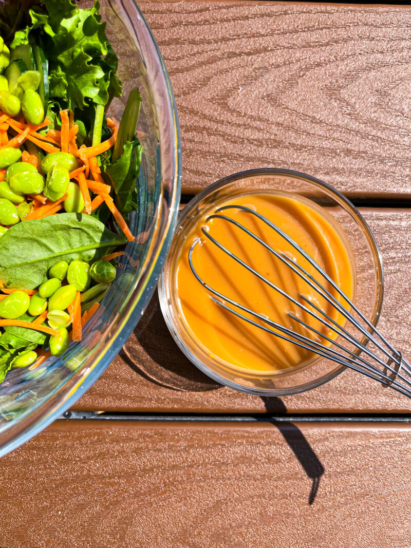 Creamy Asian Salad Dressing - Tastefully Grace