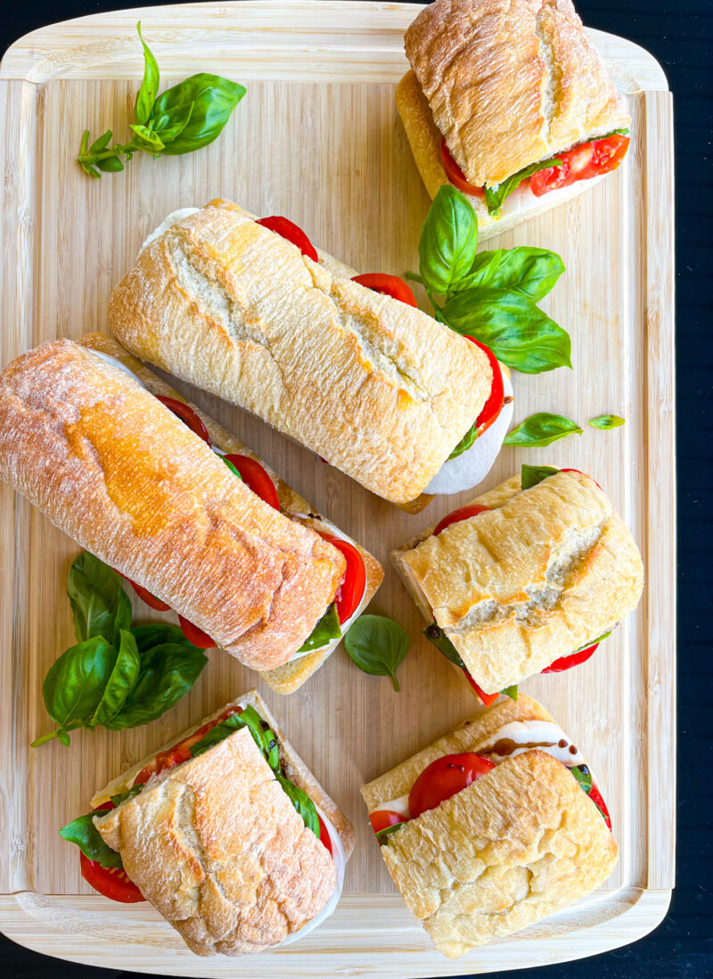 Best Caprese Sandwich - Tastefully Grace