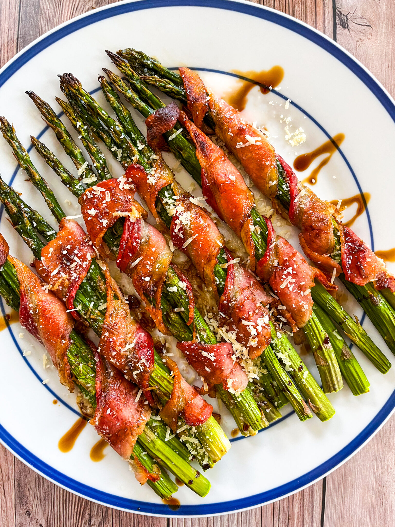 Easy Bacon Wrapped Asparagus - Tastefully Grace