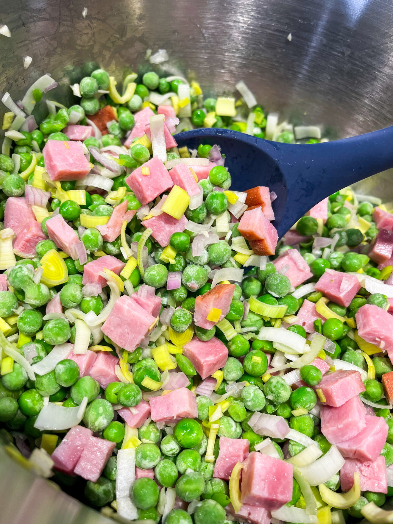 Best Pea Salad - Tastefully Grace