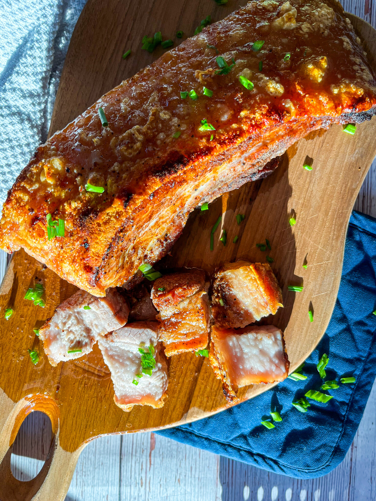 Crispy Roasted Pork Belly - Tastefully Grace