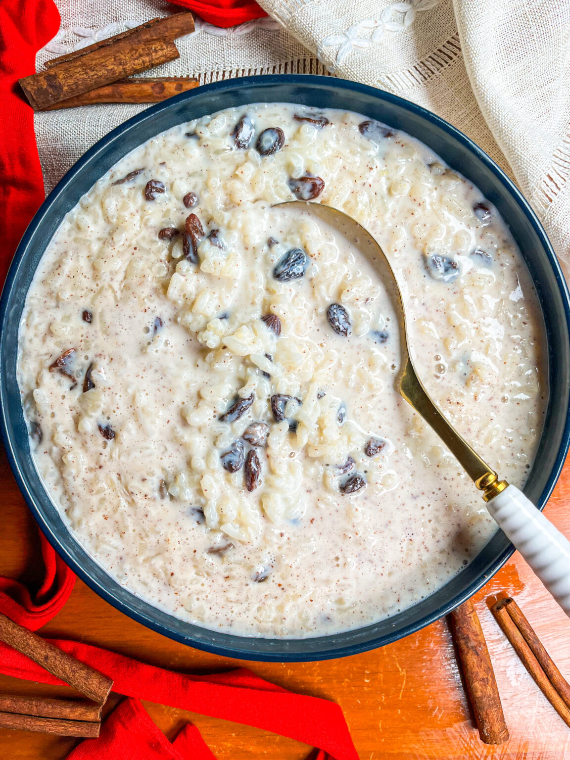 Easy, Creamy Rice Pudding Recipe - Tastefully Grace