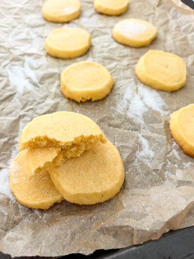 Easy Butter Cookies - Tastefully Grace